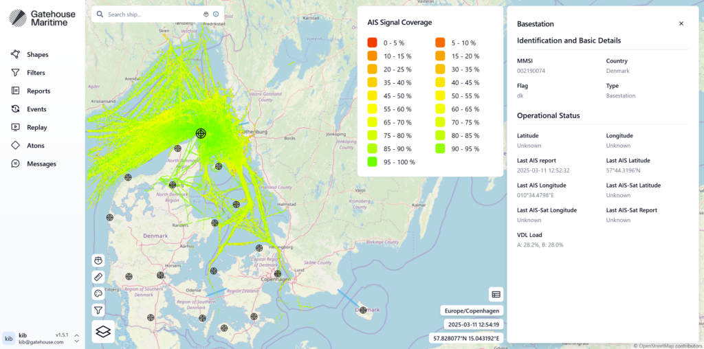 Maritime Traffic Map & Real-Time Vessel Tracking | Gatehouse Maritime